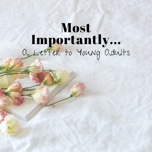 Most Importantly…A Letter to Young Adults – Love, Viola Roc